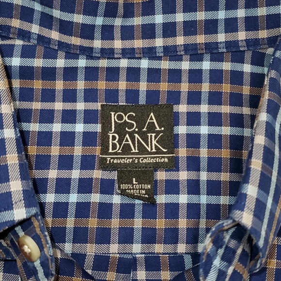 Jos. A. Bank | Shirts | Mens Jos A Banks Plaid Button Down Shirt | Poshmark